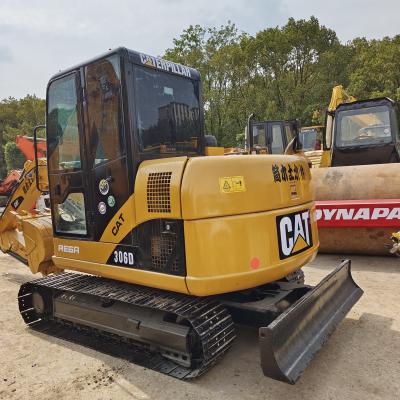 China Preço acessível 6TONS CAT 306d 306e 305.5 Excavadora usada com válvula hidráulica original à venda