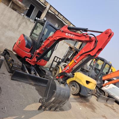 China Kubota U-35 U-20 U-15 Mini Excavator Segunda mão Máquina de rastreamento de 3,5 toneladas Japão Usado à venda