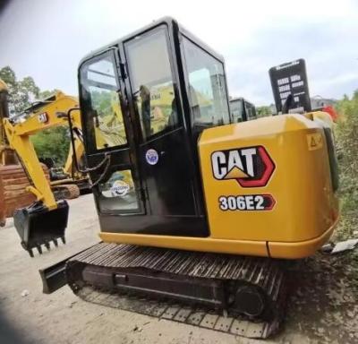 Cina Escavatore di seconda mano Caterpillar CAT306E2 con anno 2018 e 6800 KG di peso della macchina in vendita