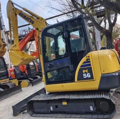 Cina Usato Komatsu PC56 Crawler backhoe escavatore prestazioni e affidabilità garantite in vendita