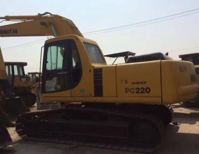 中国 中古 日本 22トンの掘削機 PC220-6 中古 コマツー掘削機 1CBMバケツ 販売のため