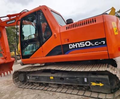 Cina Escavatore DOOSAN DH150LC-7 usato con capacità di 0,75 secchi e peso di 13900 in vendita