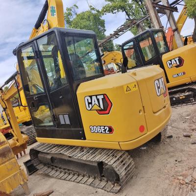 China Excavadoras usadas 306E Cat 305 305.5E 306 Pequena excavadora com 5795 kg de peso à venda