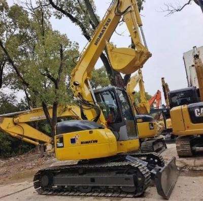 China 7190 kg bedrijfsgewicht Gebruikte Komatsu PC78US graafmachine met originele hydraulische klep Te koop