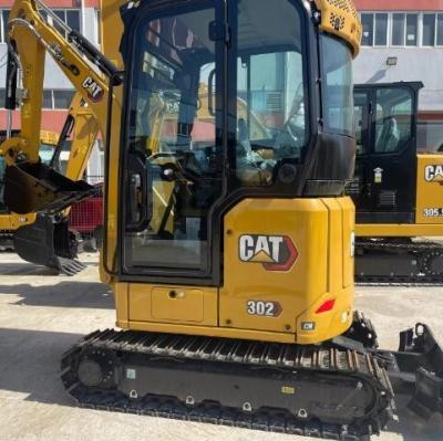 China 2023 Ano Excavadora original CAT 302cr de 2 toneladas Excavadora hidráulica de retroescavadeira Mini à venda