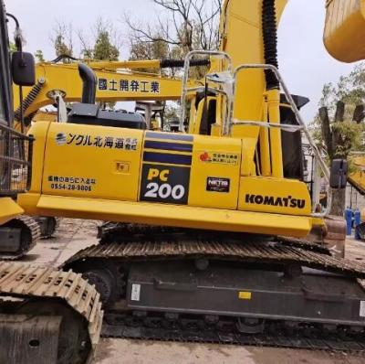 Китай Подержанный PC200-8 Использованный гидравлический экскаватор Komatsu PC200-8 20 тонн продается