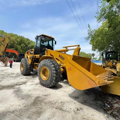 Китай Магазины строительных материалов 92 KW Cat 966h Подержанная гусеница 966 Подержанный фронтальный погрузчик продается