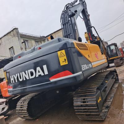 China 20 ton bedrijfsgewicht gebruikt Korea Hyundai 215LC-9 graafmachine met TRACK SHOES uit Japan Te koop