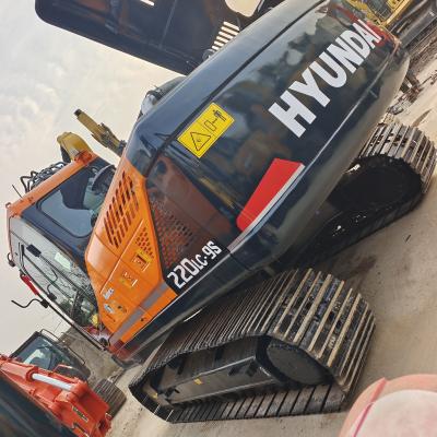 China Hyundai 215 220lc Crawler Graafmachine in Colombia 2019 Jaar 20ton Te koop