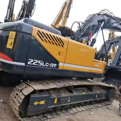 中国 韓国で使用された2016 Hyundai R225LC-7 クローラー掘削機 販売のため
