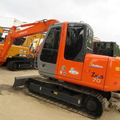 China Good Condition ORIGINAL Used Mini Excavator Hitachi Zaxis70 ZX70 with ORIGINAL Engine for sale