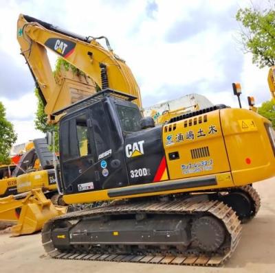 China 20 ton Caterpillar graafmachine CAT 320D 320GC 320C 320B 320 met originele hydraulische klep Te koop