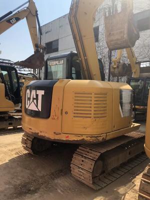 China Cat 307E Máquina de rastreamento 6800 KG C2.6 DI Turbo Motor Original Pequena Escavação Usada à venda