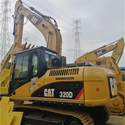 Cina 20 tonnellate Crawler Used Cat 320d2gc Escavatori con pompa idraulica originale di seconda mano in vendita