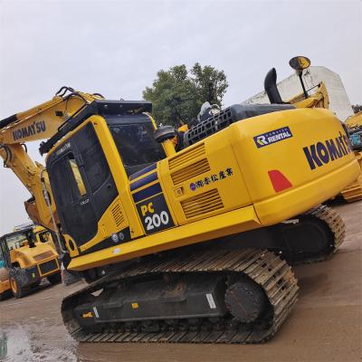 China Gebruikte Komatsu PC200-8 graafmachines Originele Japan uit Japan met 20000 KG machinegewicht Te koop