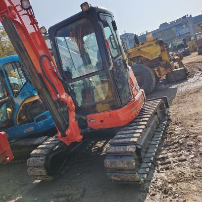 China 3887 KG Gewicht van de machine Gebruikte Kubota U55 35 Graafmachine Originele Japanse in goede staat Te koop