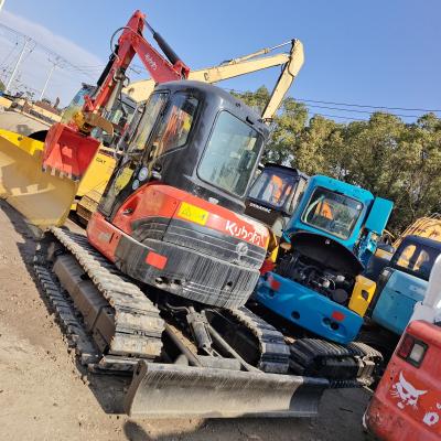 China 3887 KG Gewicht van de machine Gebruikte Kubota U55 35 Graafmachine Originele Japanse in goede staat Te koop