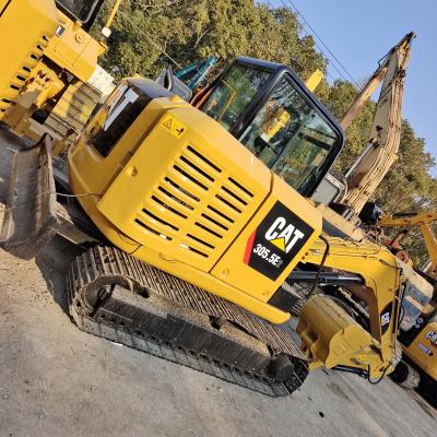 China Excavadora hidráulica Cat305.5e fabricada no Japão com profundidade máxima de escavação de 6810 mm à venda