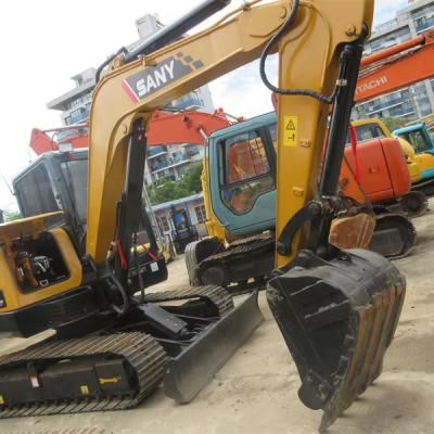 Cina SANY SY60 Escavatore 6 tonnellate Mini Escavatore con e Anno 2022 Capacità del secchio 0.32CBM in vendita