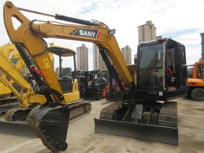 Cina SANY SY60 Escavatore 6 tonnellate Mini Escavatore con e Anno 2022 Capacità del secchio 0.32CBM in vendita