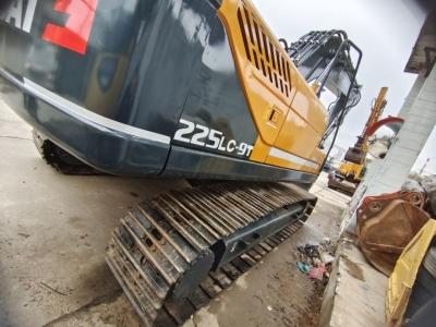 China Hyundai R225 R220LC 220LC-9S tweedehands graafmachine met maximale graafcapaciteit 22 ton Te koop
