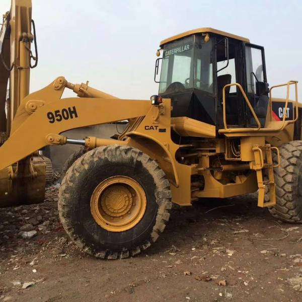 Quality Original Hydraulic Pump Used Cat 950H Front Wheel Loader with 20 Tons Rated Load for sale