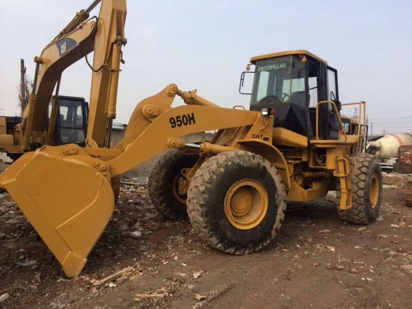 Quality Original Hydraulic Pump Used Cat 950H Front Wheel Loader with 20 Tons Rated Load for sale