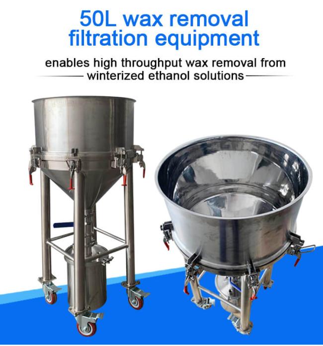 dewaxing filter