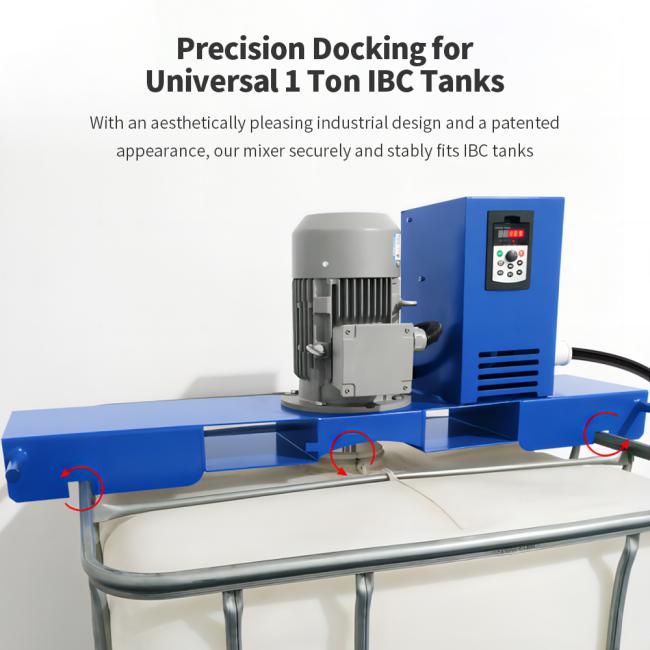 IBC ton barrel electric mixing machine