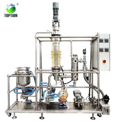 Китай Химически стертый пленковый испаритель TOPTION Дестилятор эфирных масел продается