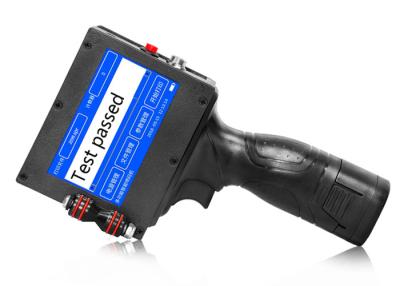 中国 可変的なデータ1.2mm-12.7mmの印刷の高さの携帯用手持ち型のインクジェット・プリンタ 販売のため