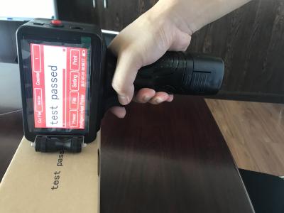 China Lightweight CIJ Inkjet Printer / Manual Inkjet Printer For Pet Bottles for sale