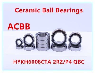 Cina Cuscinetti a sfera su ordinazione 24000RPM-28000RPM di HYKH6008CTA 2RZ/P4 QBC in vendita