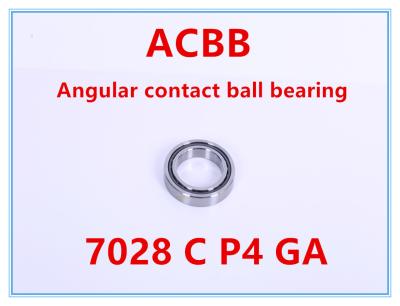 China 7028 velocidad angular del rodamiento de bolitas de C P4 GA 1000RPM-2000RPM en venta