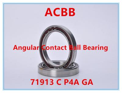 中国 71913 C P4A GAの角の接触の球13000RPM-15000RPM 販売のため