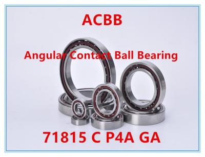 Китай 71815 шарикоподшипник 12000RPM-13000RPM контакта C P4A GA угловой продается