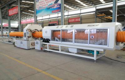 China Produktionslinie für zweisändige Wellrohrleitungen Abwasser Abwasser Rohrleitungsgeräte zu verkaufen