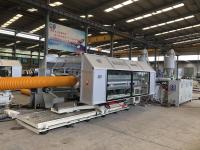 China Automatic Double Wall Corrugated Pipe Cutter HDPE PP PVC Plastic Forming Machine SL800 ID200-OD1000 for sale