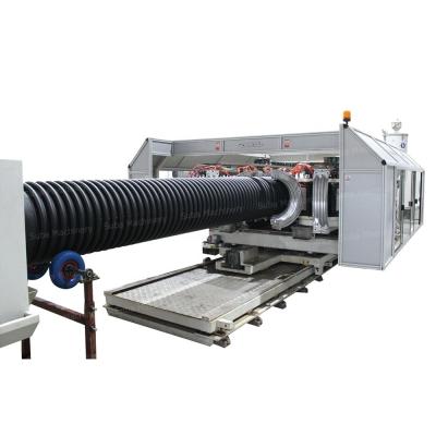 China Máquina de extrusión de tuberías onduladas de doble pared de 220 kW para tuberías de 90 - 600 mm en venta