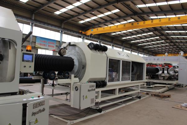 Quality 650kW HDPE Dual Layer Corrugated Pipe Production Line For Manufacturing Plant for sale