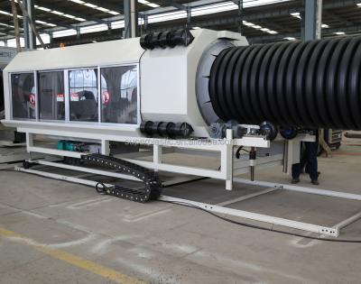 Cina OD 40mm - 2000mm HDPE PP PVC tecnologia ondulata doppia parete tubo ondulato estrusore in vendita