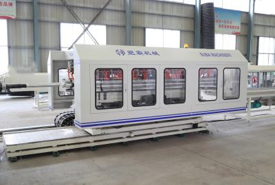 Cina Macchina di estrusione di tubi di scarico idrico a tecnologia corrugata di plastica completamente automatica in vendita