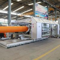 Quality Water Cooling DWC Pipe Production Line For ID90 - ID600MM Plastic Drainage for sale