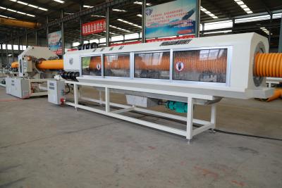 China Productielijn voor het maken van waterbuizen van HDPE PE-plastic voor bouwprojecten Te koop