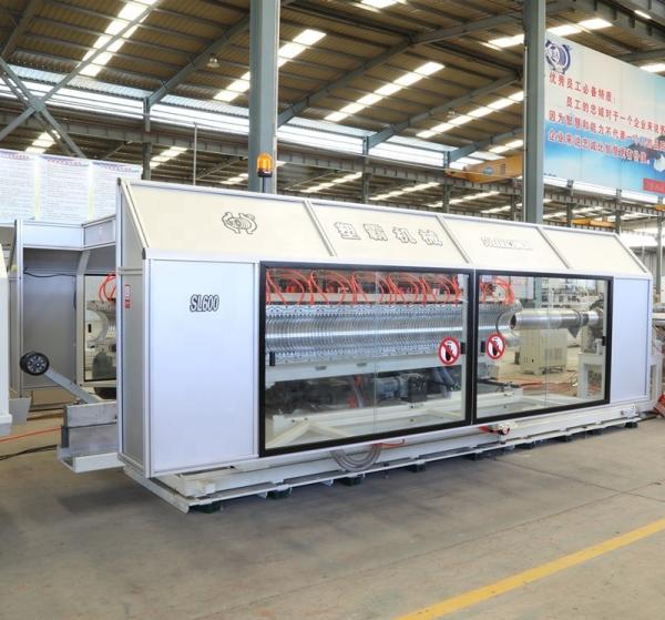 Quality HDPE PP Dual Single Layer Corrugation Pipe Manufacture Machine High Productivity for sale