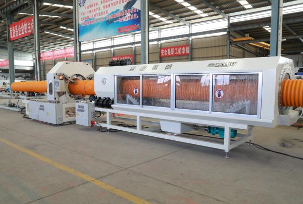 Quality Automatic DWC Pipe Extruder Machinery Low Power Consumption Corrugated pipe for sale