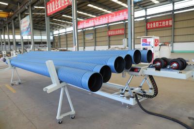 China Máquina de extrusión de tuberías onduladas de doble pared de 220 kW para tuberías de 90 - 600 mm en venta