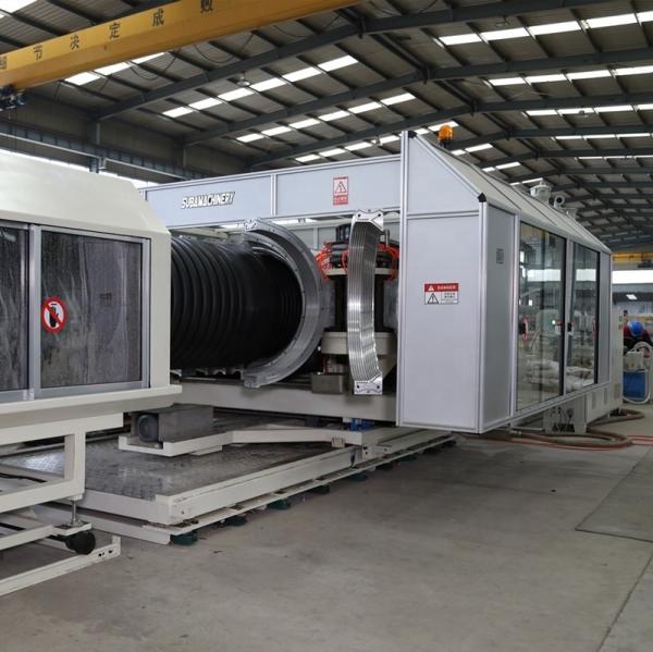 Quality PE Single Double Wall Corrugated Pipe Extrusion Line Sewage Pipe Production Line for sale