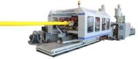 China Perforated Corrugated Pipe Machine SL180 Double Single Layer Plastic Pipe Extrusion Line 32-200mm for sale