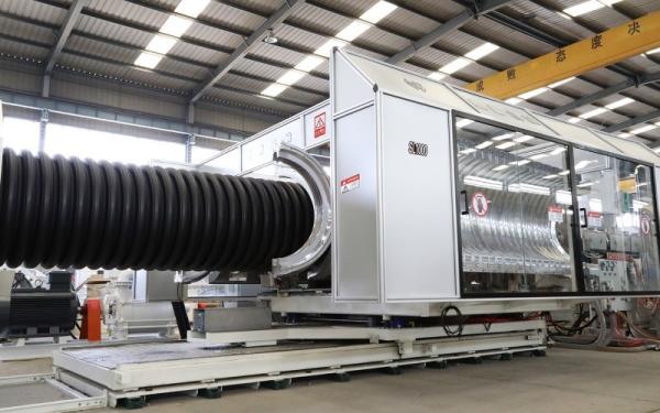 Quality High Speed Corrugated Pipe Manufacturing Machine Drainage Sewage Pipe Extrusion for sale
